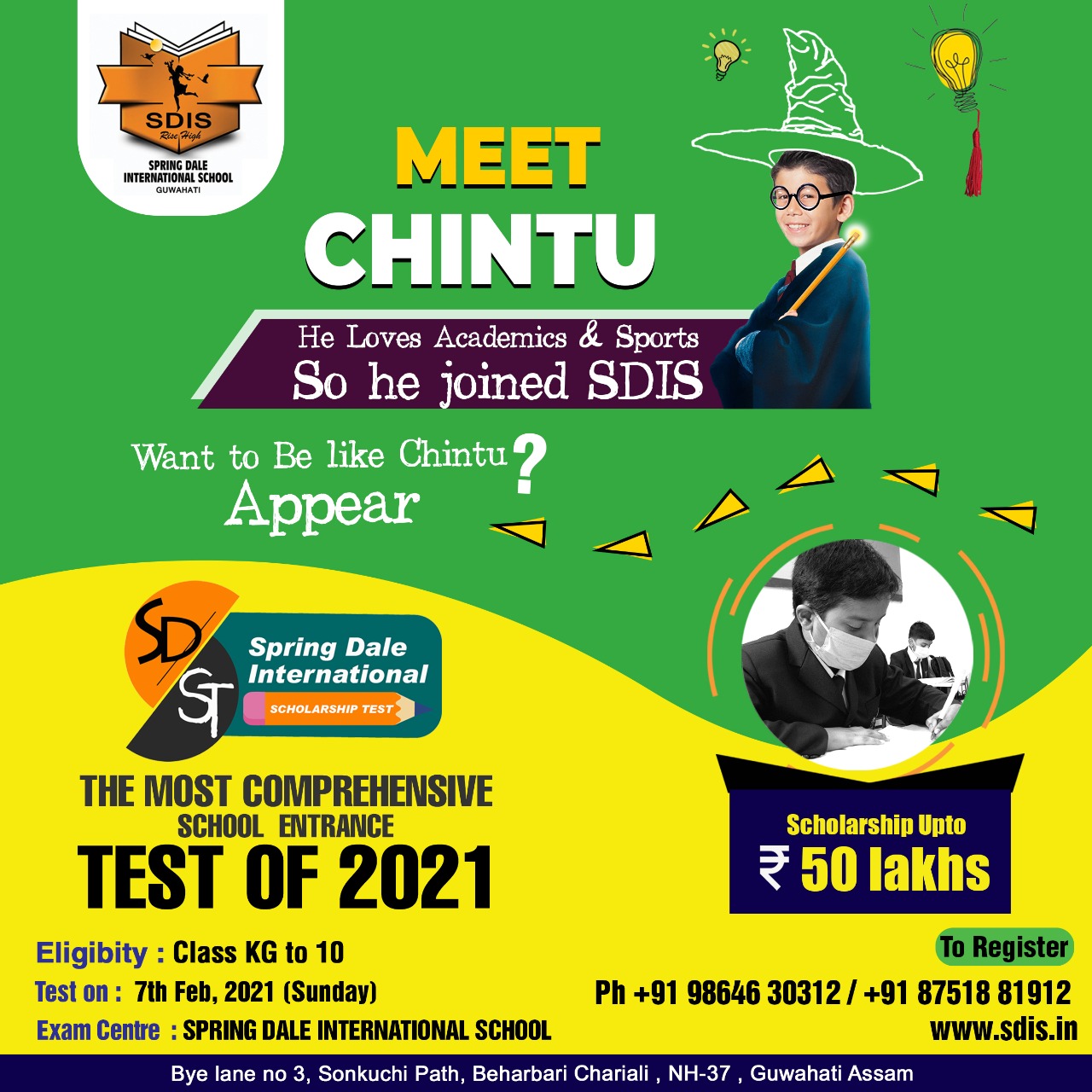 Spring Dale International School | CBSE School | Day Boarding School ...